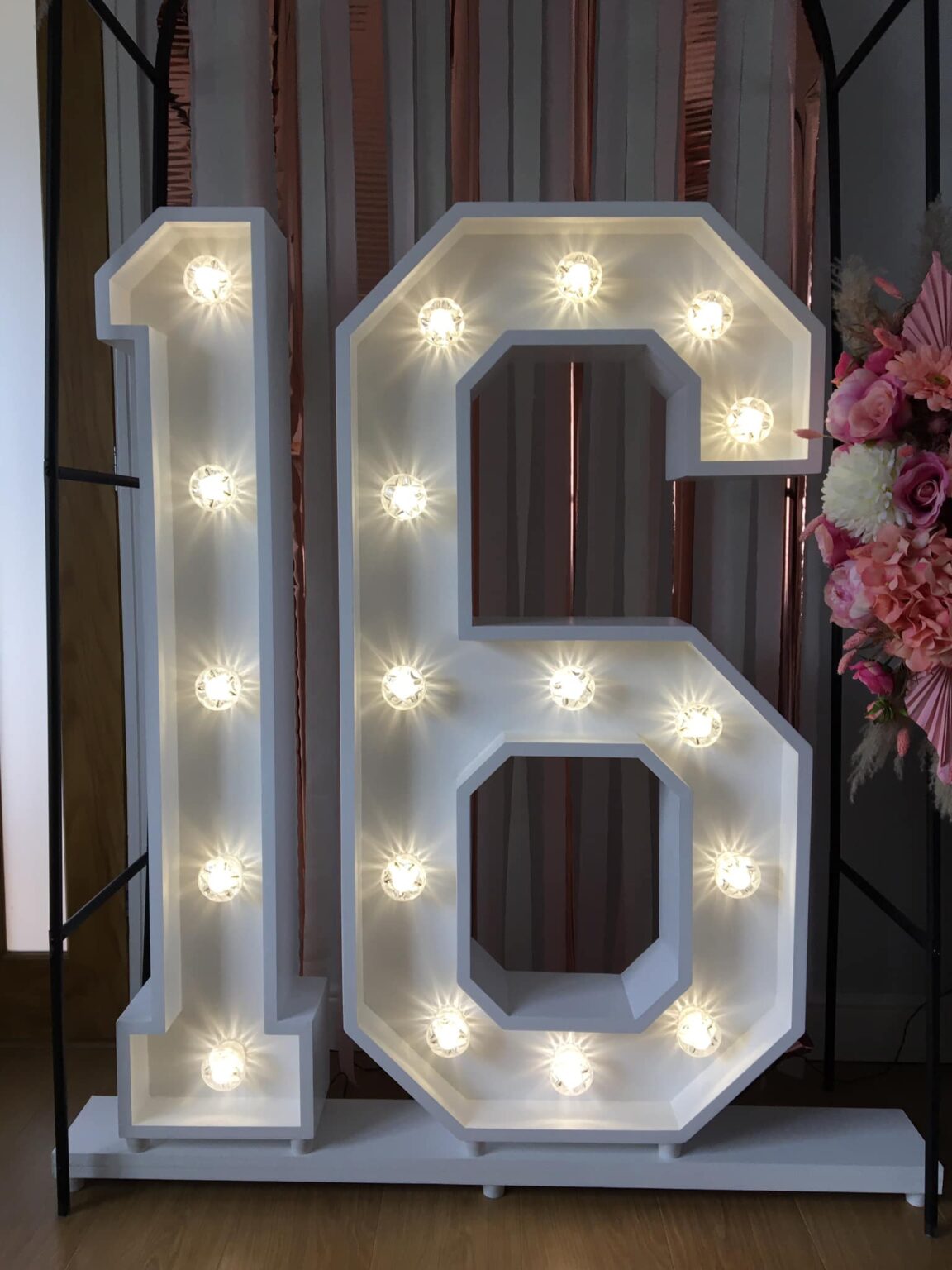 Light Up Numbers - Light My Hire